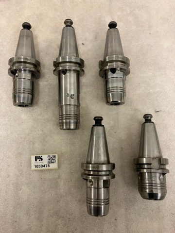 Schunk hydraulic holders BT40 (5 pcs) - PS Auction - We value the ...