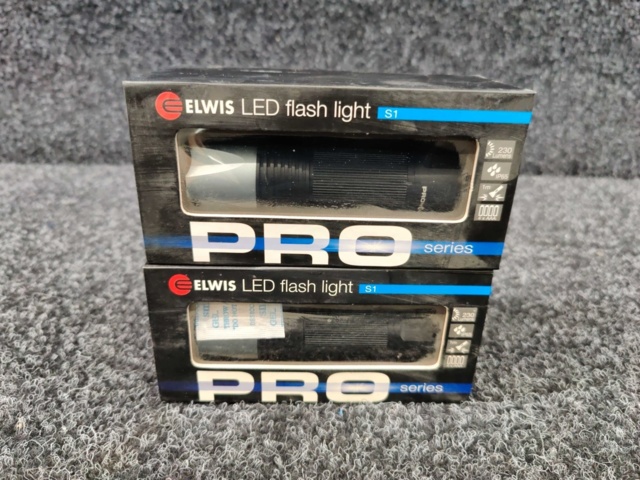 2 flashlights Elwis LED S1 - PS Auction - We value the future - Largest ...