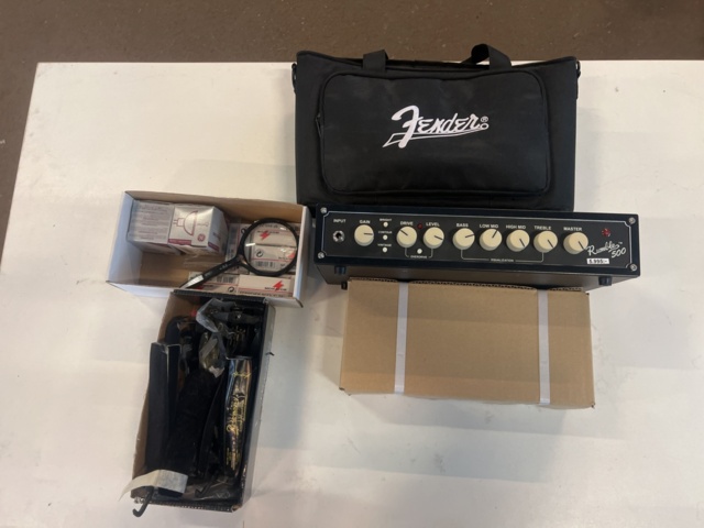 Fender Rumble 500 Head bass amp top - PS Auction - We value the future ...