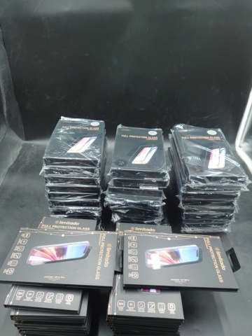 50 limited screen protectors in tempered glass for different models ...