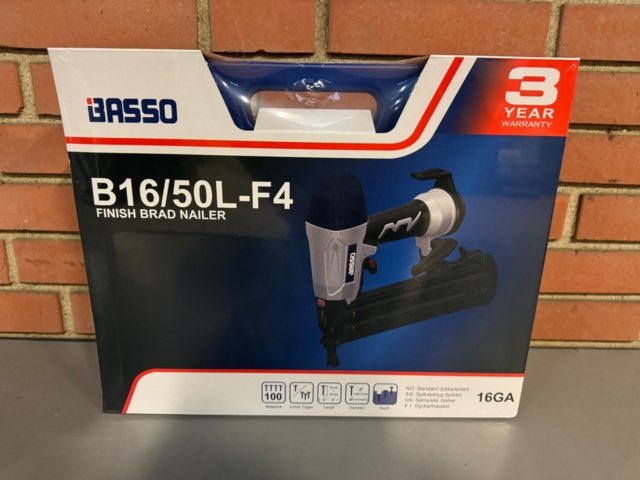 Nail gun Basso B16/50L-F4 50010217 - PS Auction - We value the future ...