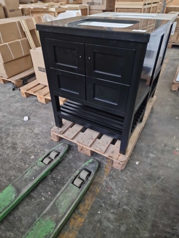 Black dresser and sink - sw516 - PS Auction - We value the future ...