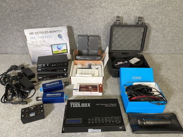 Various equipment and accessories for audio & video - PS Auction - We ...