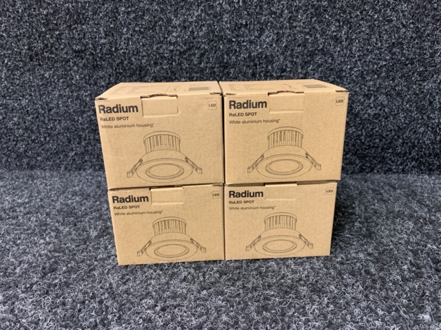 4 Downlight LED Radium 8W - PS Auction - We value the future - Largest ...