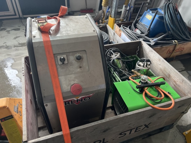 Hay pressure washer, gas heater & hot water washer with pump ...