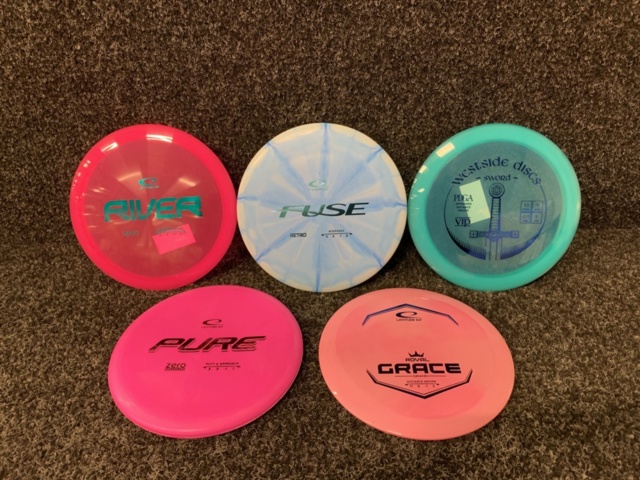 5 disc golf discs - PS Auction - We value the future - Largest in net ...