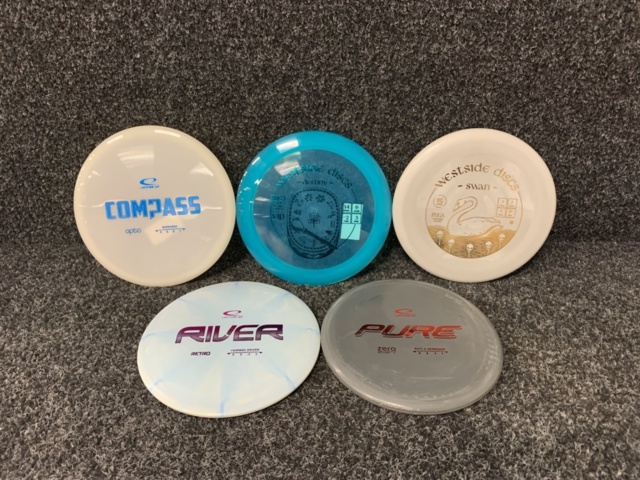 5 st Discgolf discar - Auktioner online - Nätauktioner ...