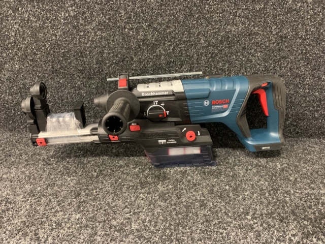 Hammer drill Bosch GBH 18V-28 DC & Dust extractor Bosch GDE 28 B - PS ...
