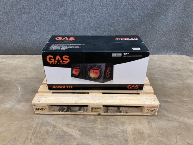 Bass box GAS Alpha212, 2x12", 600W RMS / 1200W MAX - PS Auction - We ...