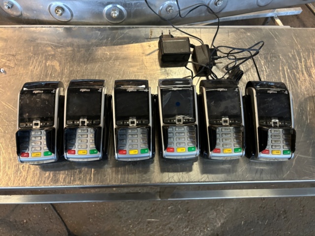 6 mobile card terminals ingenico IWL252-002-Nets - PS Auction - We ...