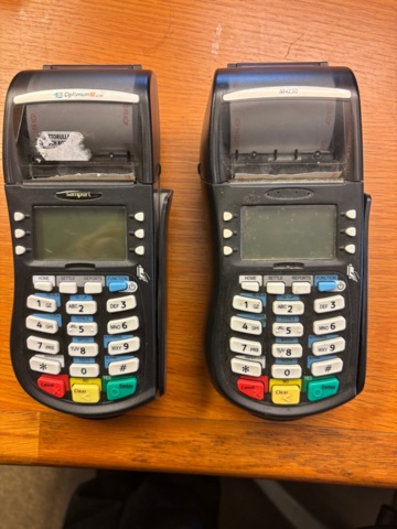 2 pcs Hypercom M4230 GPRS wireless terminal - PS Auction - We value the ...