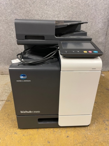 Color multi-function printer - Konica Minolta Bizhub C3320i - PS ...