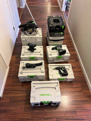 Package with Festool machines & accessories - PS Auction - We value the ...