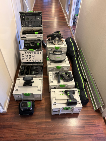 Package with Festool machines & accessories - PS Auction - We value the ...