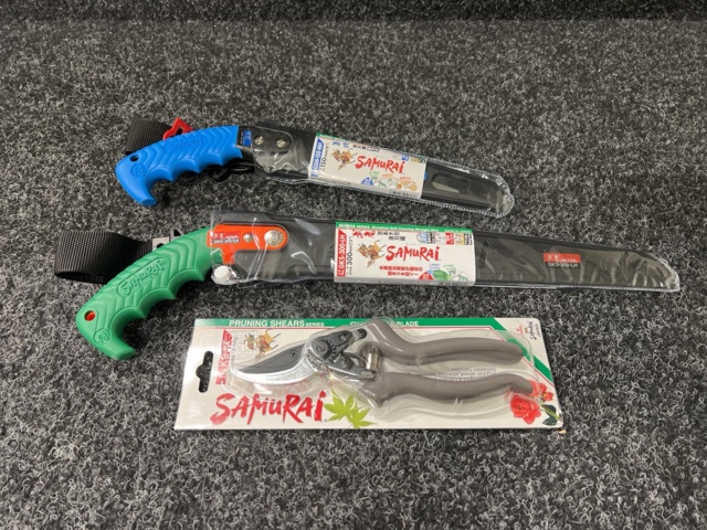 Kit with 3 Samurai garden tools - PS Auction - We value the future ...
