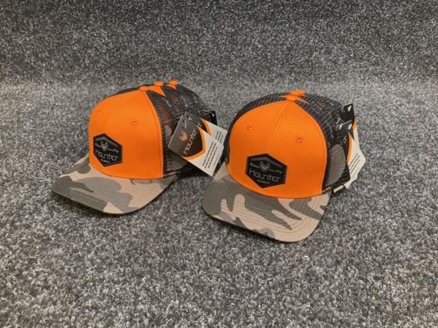 6 hunting caps Haunter cap orange/camo front - PS Auction - We value ...