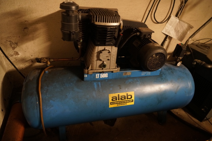 Kompressor ALAB LT 500 / HP 10 - Auktioner online - Nätauktioner ...