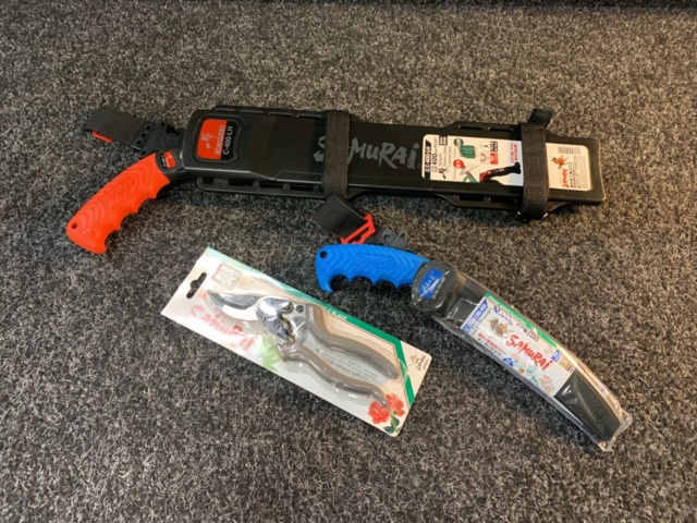 Kit with 3 Samurai garden tools - PS Auction - We value the future ...