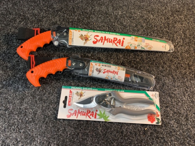 Kit with 3 Samurai garden tools - PS Auction - We value the future ...