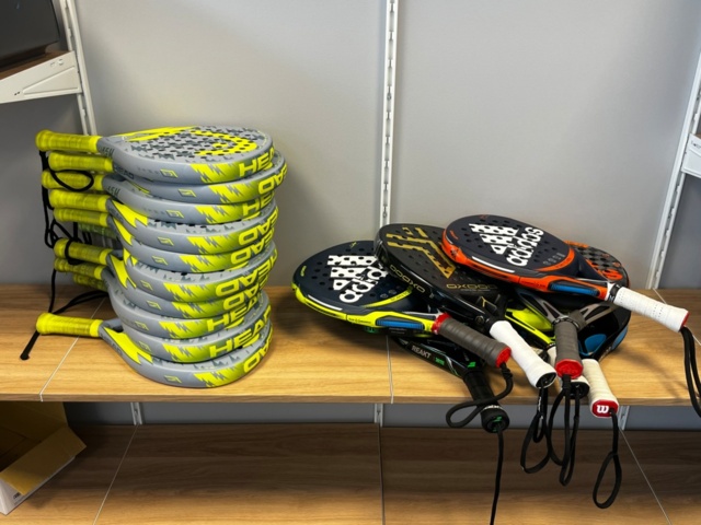 approx. 18 padel racks - PS Auction - We value the future - Largest in ...