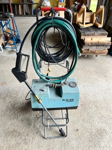 High pressure washer on wheels - KEW HOBBY - PS Auction - We value the ...