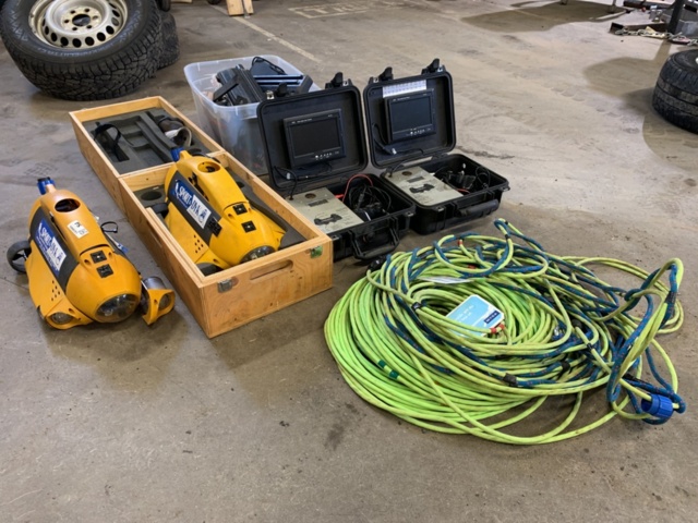 Underwater drone underwater robot Seagoo Worker incl. travel parts ...