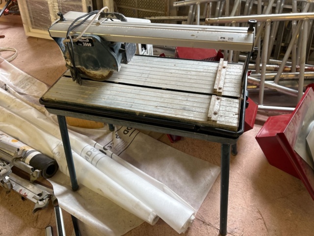 Tile saw FSG2000 - PS Auction - We value the future - Largest in net ...