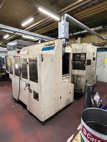Horizontal multi-operation machine - Okuma MC-400H - 1994 - PS Auction ...