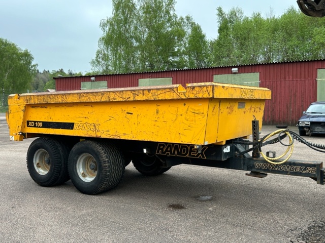 Dumpervagn Randex XD 100 Hardox - 2016 - Auktioner online ...