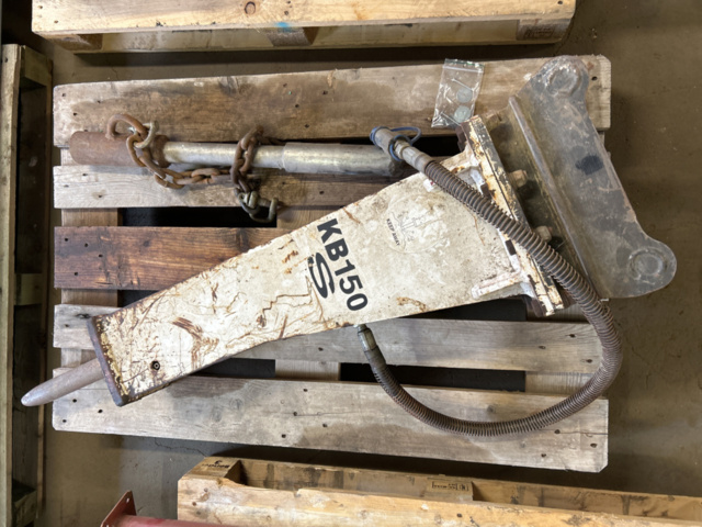 Hydraulic hammer Komac KB150S - PS Auction - We value the future ...