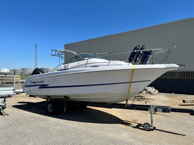 Motorbåt Pro-Line 23 Walk med trailer - 2003 - Auktioner online ...