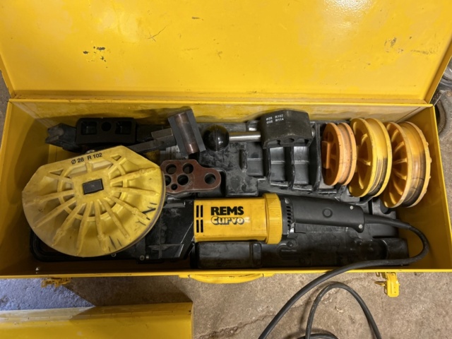 Pipe bending tool REMS Curvo - PS Auction - We value the future ...