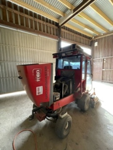 Riding mower with accessories Toro Groundsmaster 228-D -2000 - PS ...