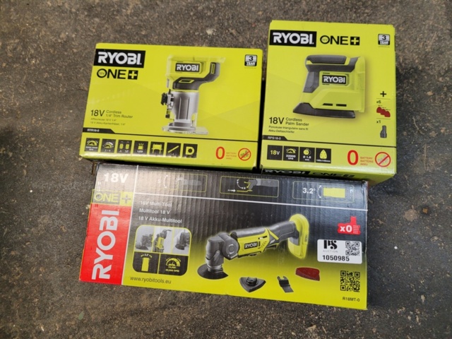 Ryobi (Hand Mill+Multi-Tool+Detail Grinder) - PS Auction - We value the ...