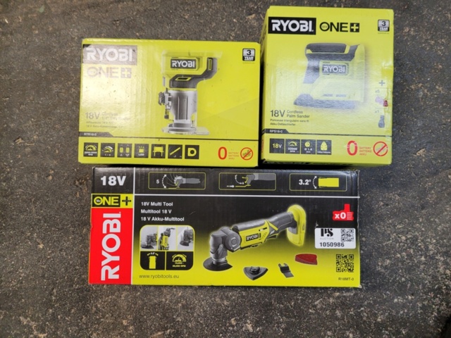 Ryobi (Hand Mill+Multi-Tool+Detail Grinder) - PS Auction - We value the ...