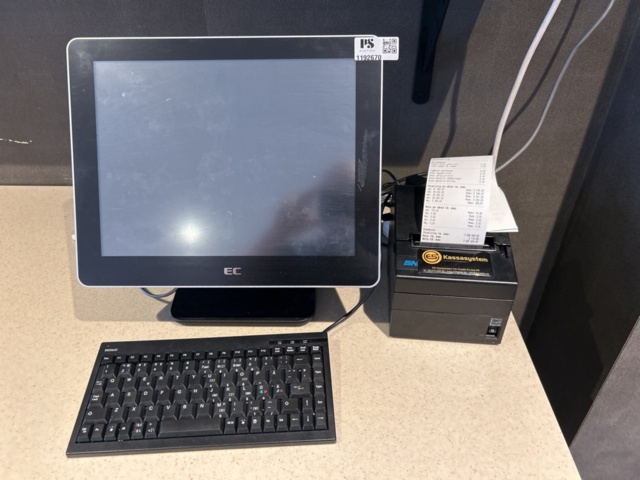 POS system/computer with printer 15" FEC PP-9635B - PS Auction - We ...