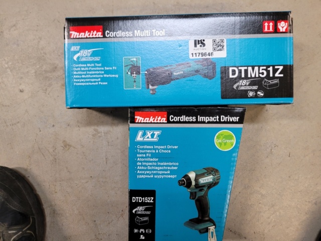 Makita Cordless Nut Driver + Makita Cordless Multitool - PS Auction ...