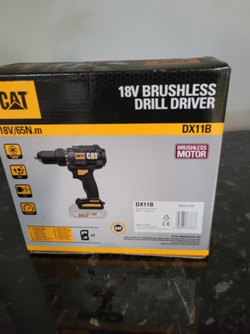 Cat 18V Brushless Drill Driver DX11B - Auktioner online - Nätauktioner ...