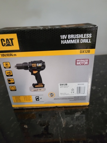 Cat 18V Brushless Hammer Drill DX12B - PS Auction - We value the future ...