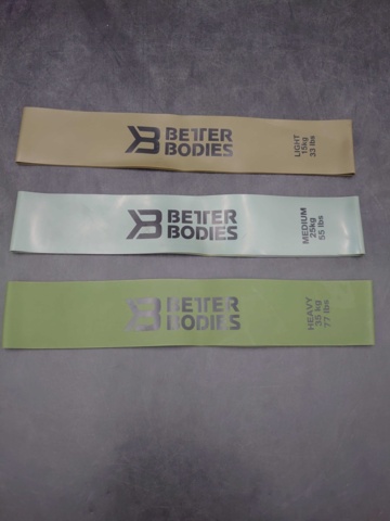 7 pcs 3-pack Better Bodies Resistance Band Mini - Shipping included ...