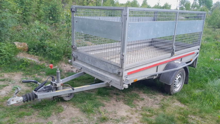 Grid trailer Brenderup B02 -2015 - PS Auction - We value the future ...