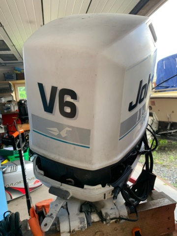Boat engine Johnson V6 150hp - PS Auction - We value the future ...