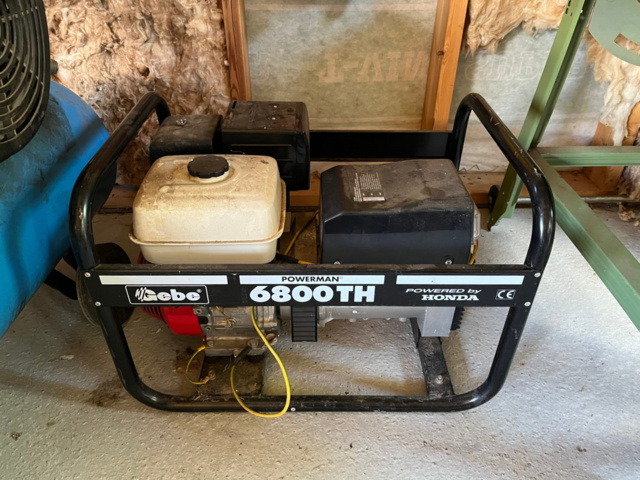 Generator/Power plant GEBE Powerman 6800TH - PS Auction - We value the ...