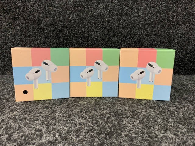 3 wireless headphones Earpods Pro in different colors - PS Auction - We ...