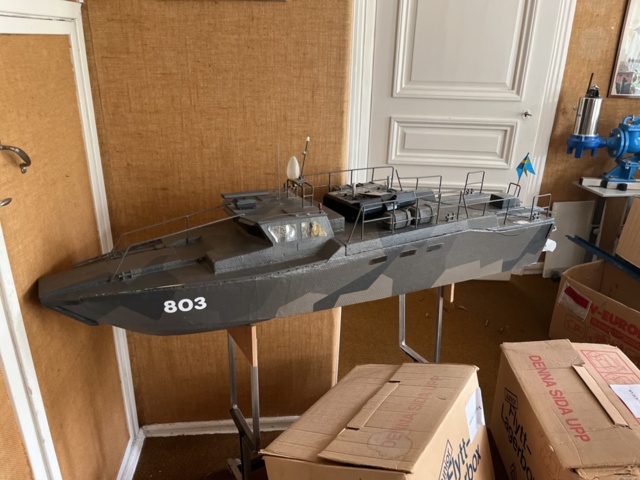 Radio controlled boat Combat boat 90 - PS Auction - We value the future ...
