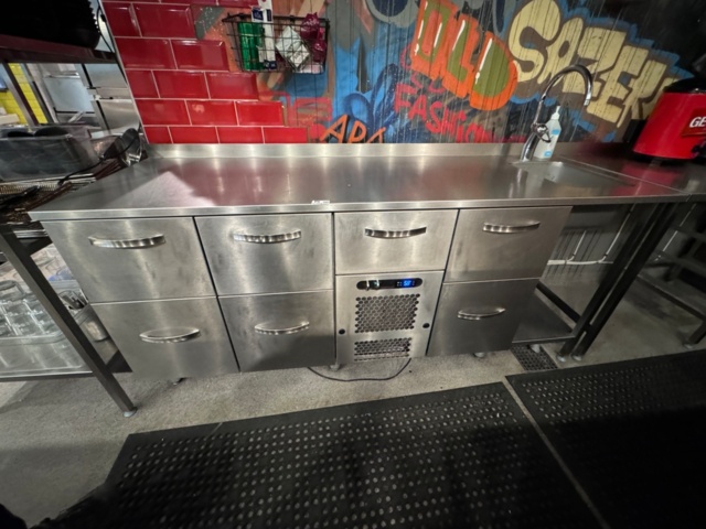 Bar cooling bench and Stainless steel bench, Inox Baltic, JSK-1607 - PS ...