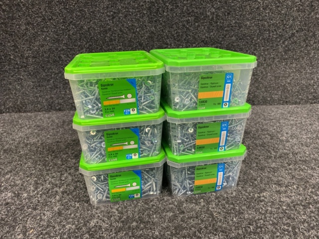 6 packs Gypsum screw, Essve - PS Auction - We value the future ...