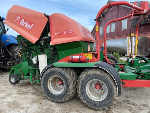 Round baler, Orkel GP 1260 - PS Auction - We value the future - Largest ...