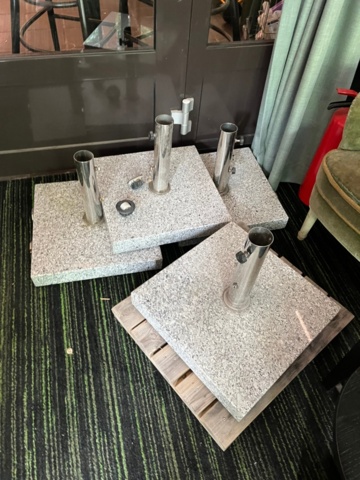 Parasol feet 4 pcs - PS Auction - We value the future - Largest in net ...