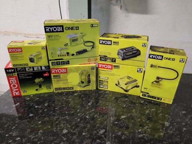 RYOBI Package - PS Auction - We value the future - Largest in net auctions